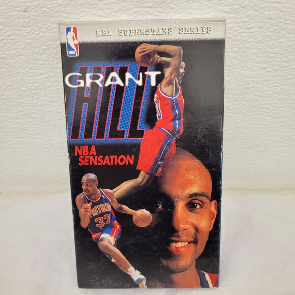 Source Unknown | Media | 996 Vintage Grant Hill Nba Sensation Vhs ...